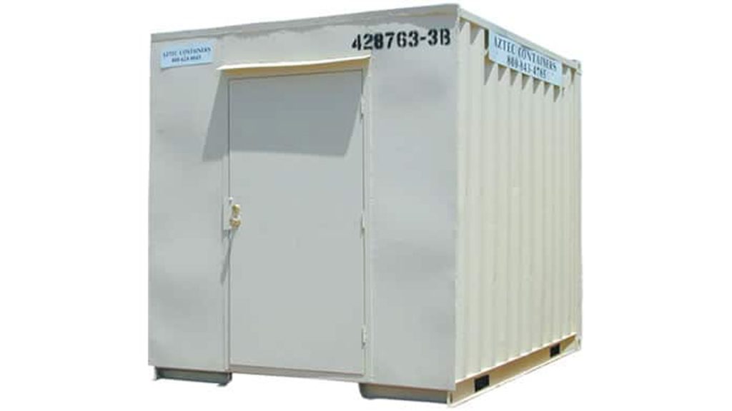 10 Foot Walk In Door Shipping Containers | Compact & Versatile Storage