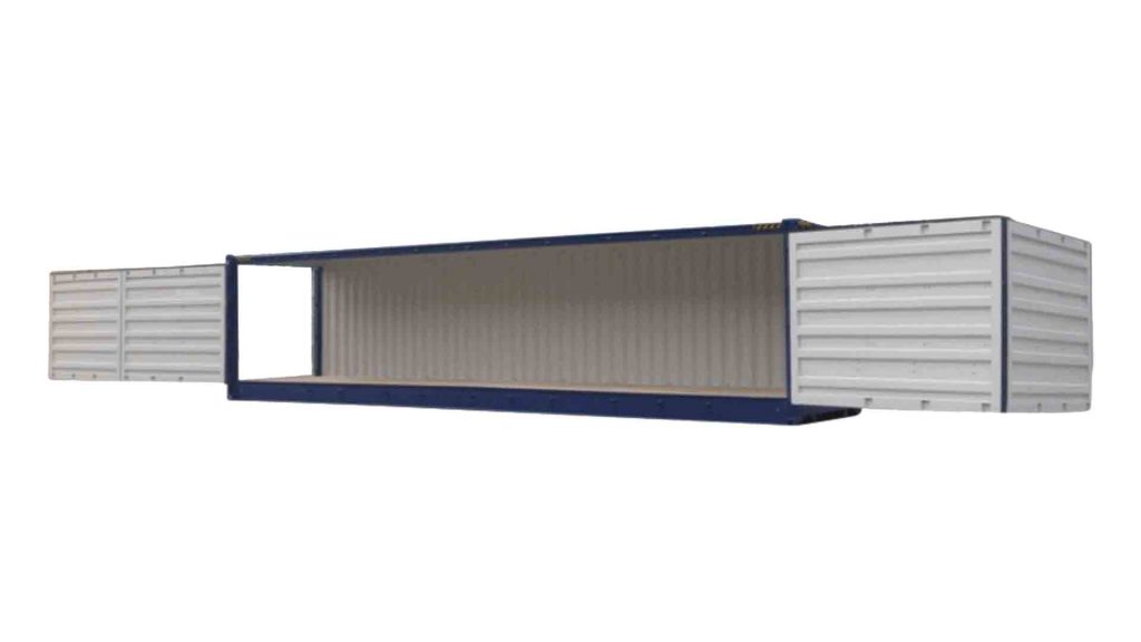 40 Foot Full Side Open Conex Box | Shipping Containers Near Me