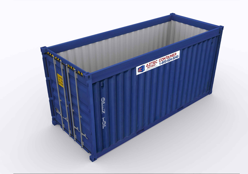 Durable Open-Top Containers For Sale | Easy Loading & Versatile Use