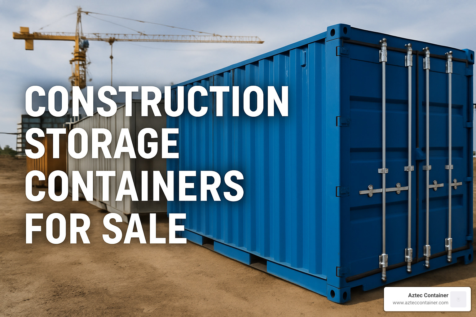 Construction Storage Containers For Sale: 7 Powerful Reasons 2025
