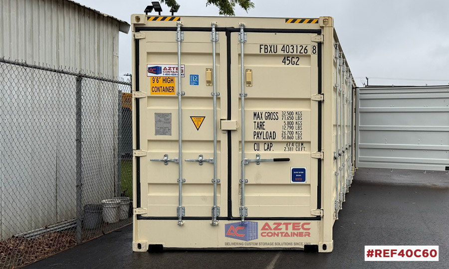 40 Foot Full Side Open Conex Box | Shipping Containers Near Me