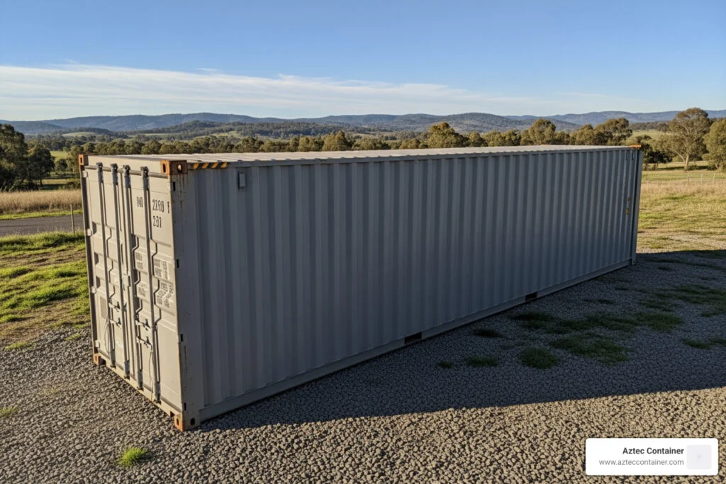 40-Foot Container Dimensions Demystified: Standard Vs. High Cube ...